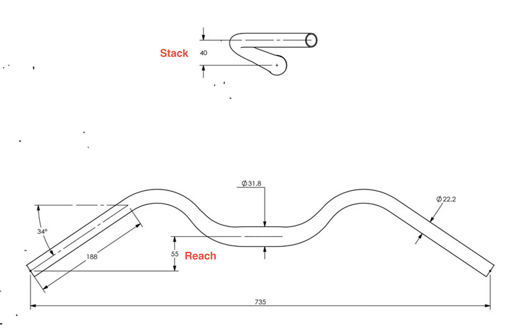 MTB handlebar dimensions - Resources - Custom Framebuilding Forum