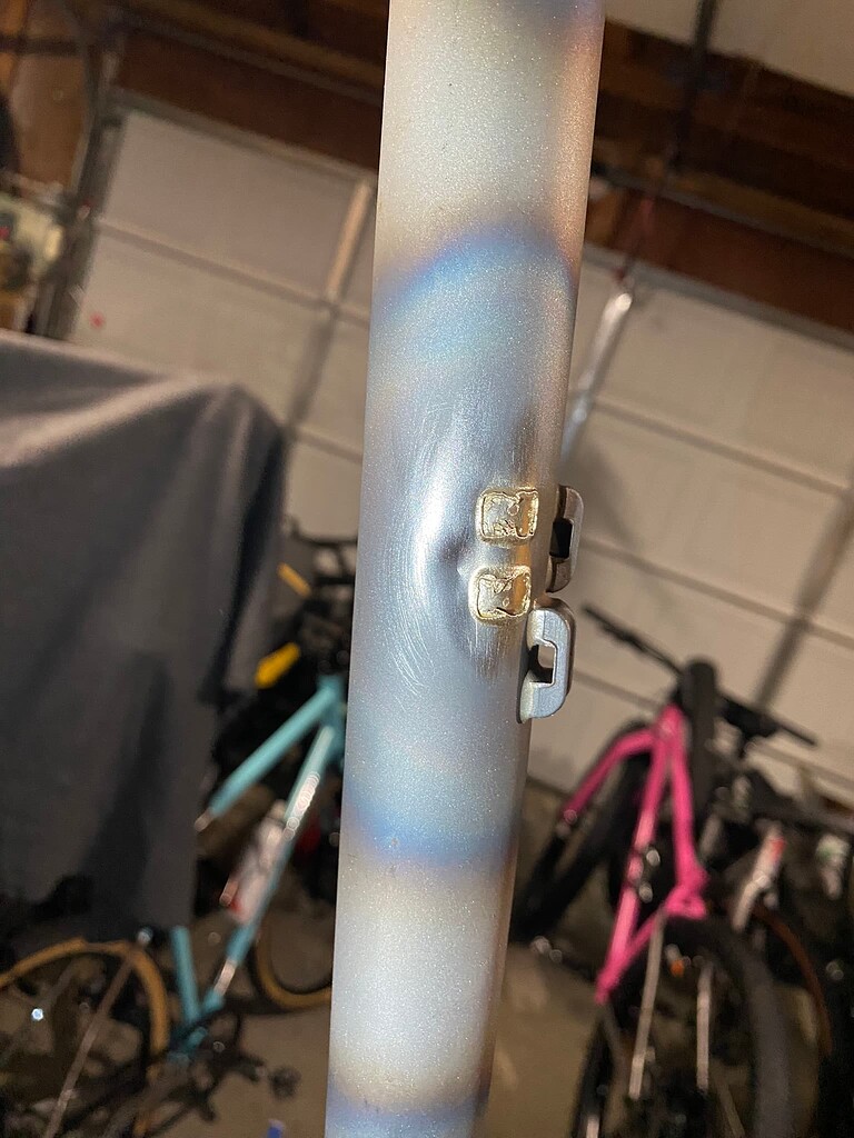 Dented frame, best way to proceed - Education - Custom Framebuilding Forum