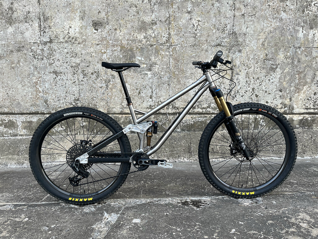 Full Sus Ti MTB: A Reverse Build Log - Build Logs - Custom ...