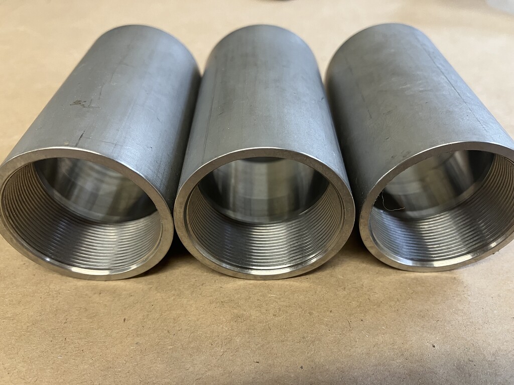 For sale - 3 x titanium bottom bracket shells BSA 69mm - For Sale ...