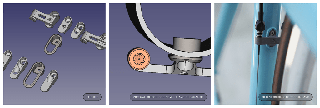 (Free ready to use resource) Internal cable guide and stopper inlays ...