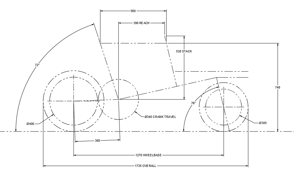 Petit Cargo Bike Geometry Development - Education - Custom ...